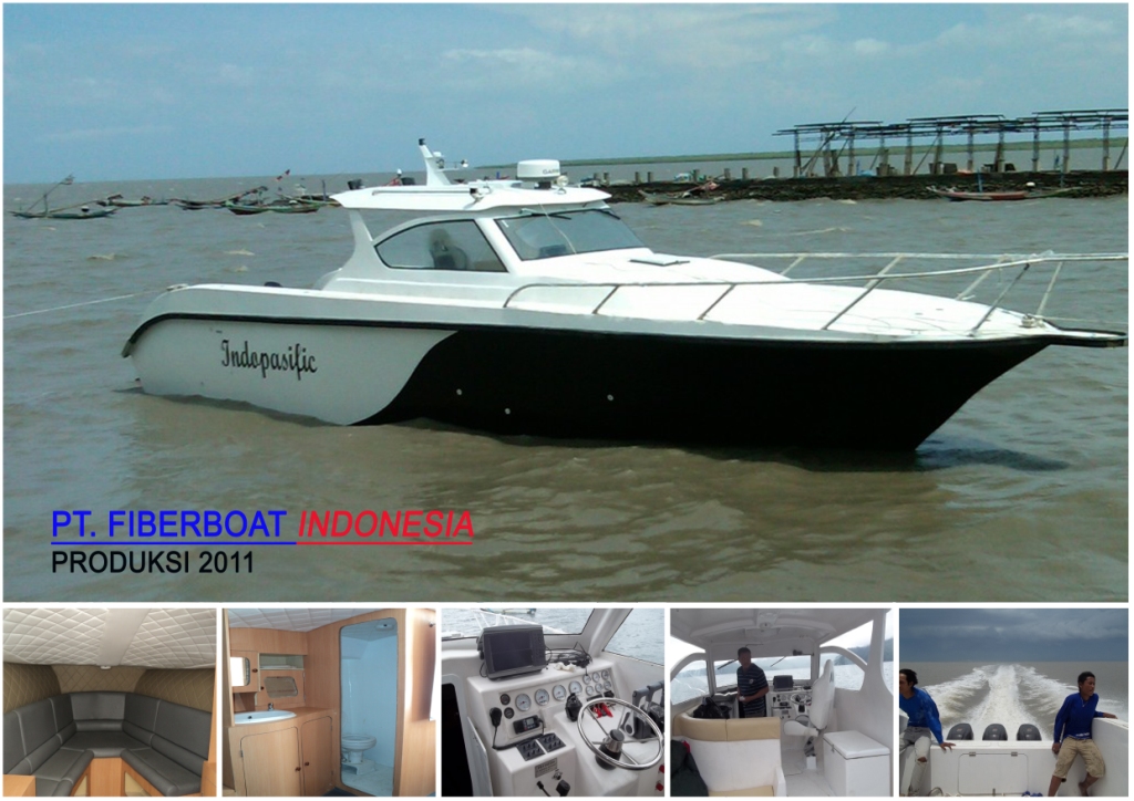 Kapal Mancing (Sport Fishing Boat) – PT. FIBERBOAT INDONESIA