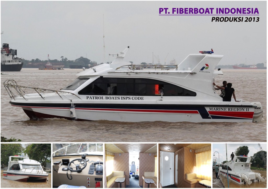 Speed Boat Patroli – PT. FIBERBOAT INDONESIA